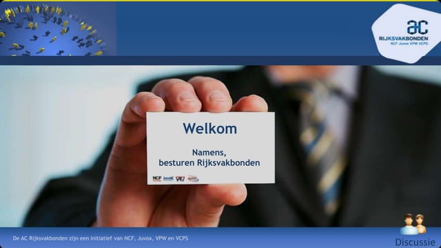 Presentatie vakbond, professionele power point (www.pptstudios.nl) | PPTX