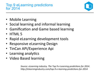 Presentatie 'The future of elearning with Valamis' | PPT