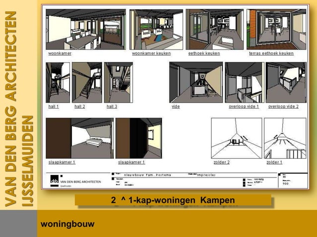 Presentatie van den berg architecten | PPTX