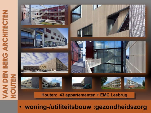 Presentatie van den berg architecten | PPTX