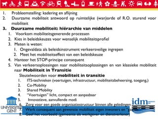 Mobiliteit in transitie - UGent | PPT
