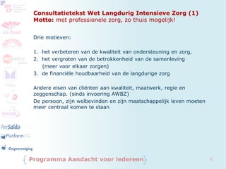 Presentatie voor platform wooninitiatieven 2 11-2013 | PPT