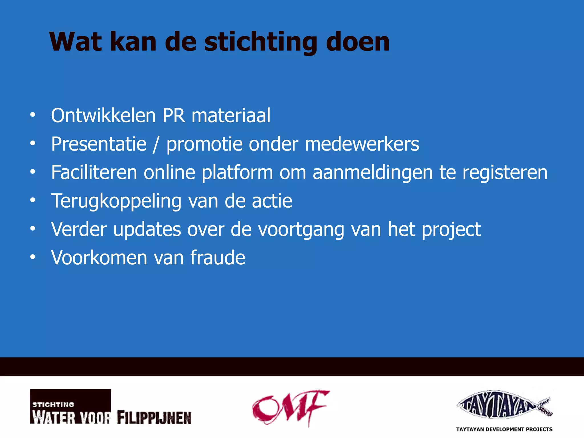 Doneer Een Dag / Donate a Day | PPT | Free Download