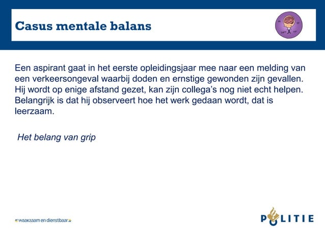 Professionele weerbaarheid bij de politie | PPT