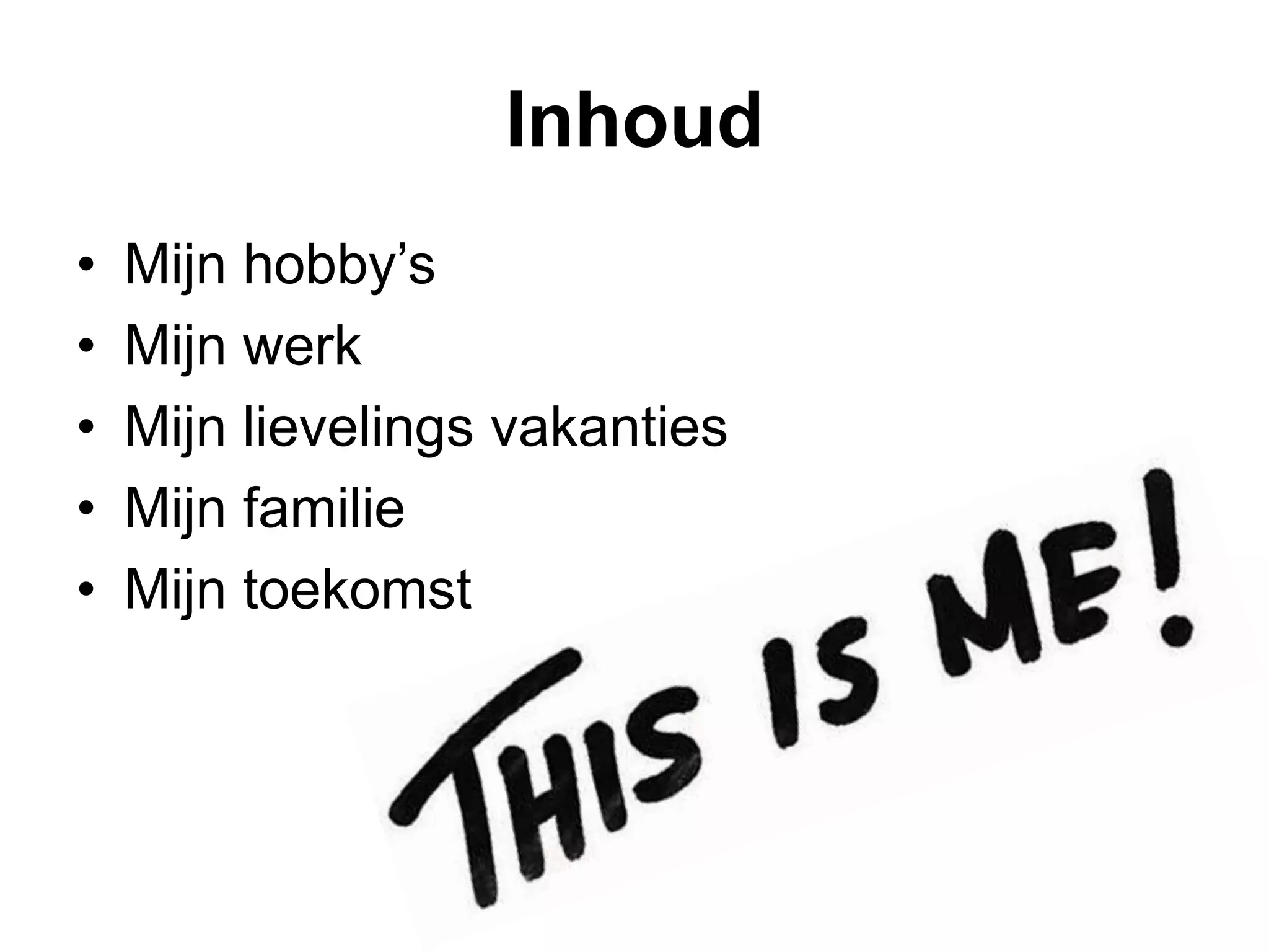 Presentatie over mezelf | PPTX