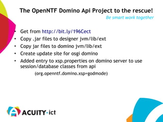 Presentatie xPage & Beer | ODP | Web Development | Internet