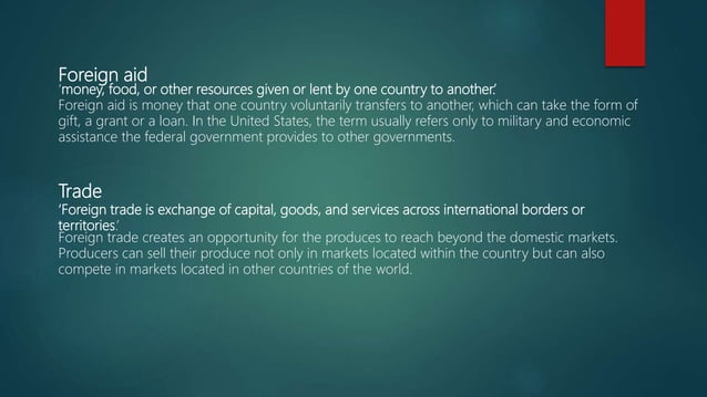 Power, Capability and instruments of Foreign Policy | PPTX