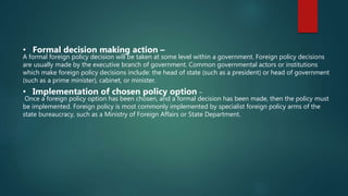 Power, Capability and instruments of Foreign Policy | PPTX