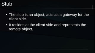 CORBA & RMI in java | ODP | Operating Systems | Computer Software and Applications