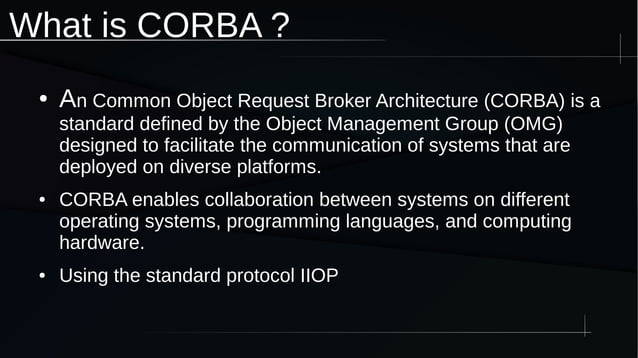 CORBA & RMI in java | PPT