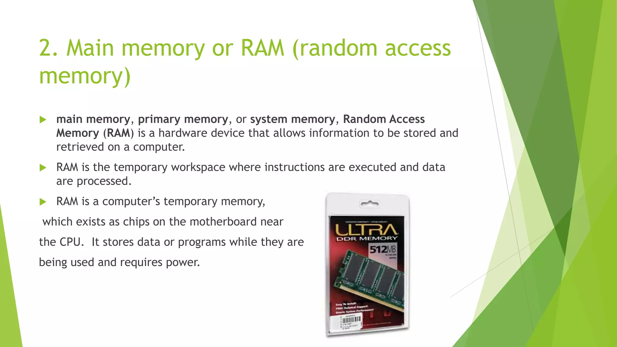 equipment and components of computer | PPTX