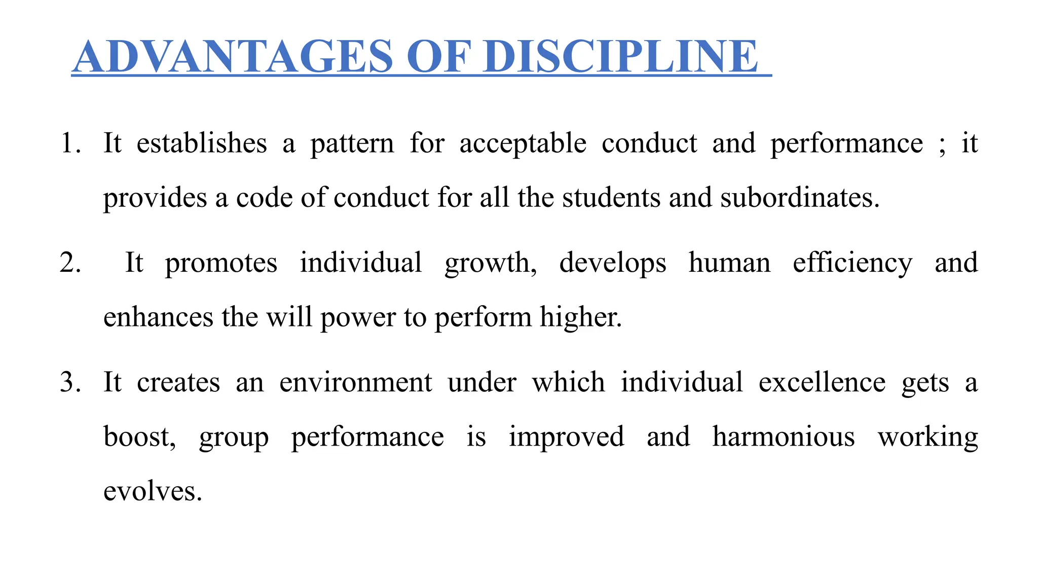 Presentatioin on discipline.pptxxxxxxxxxx | PPTX