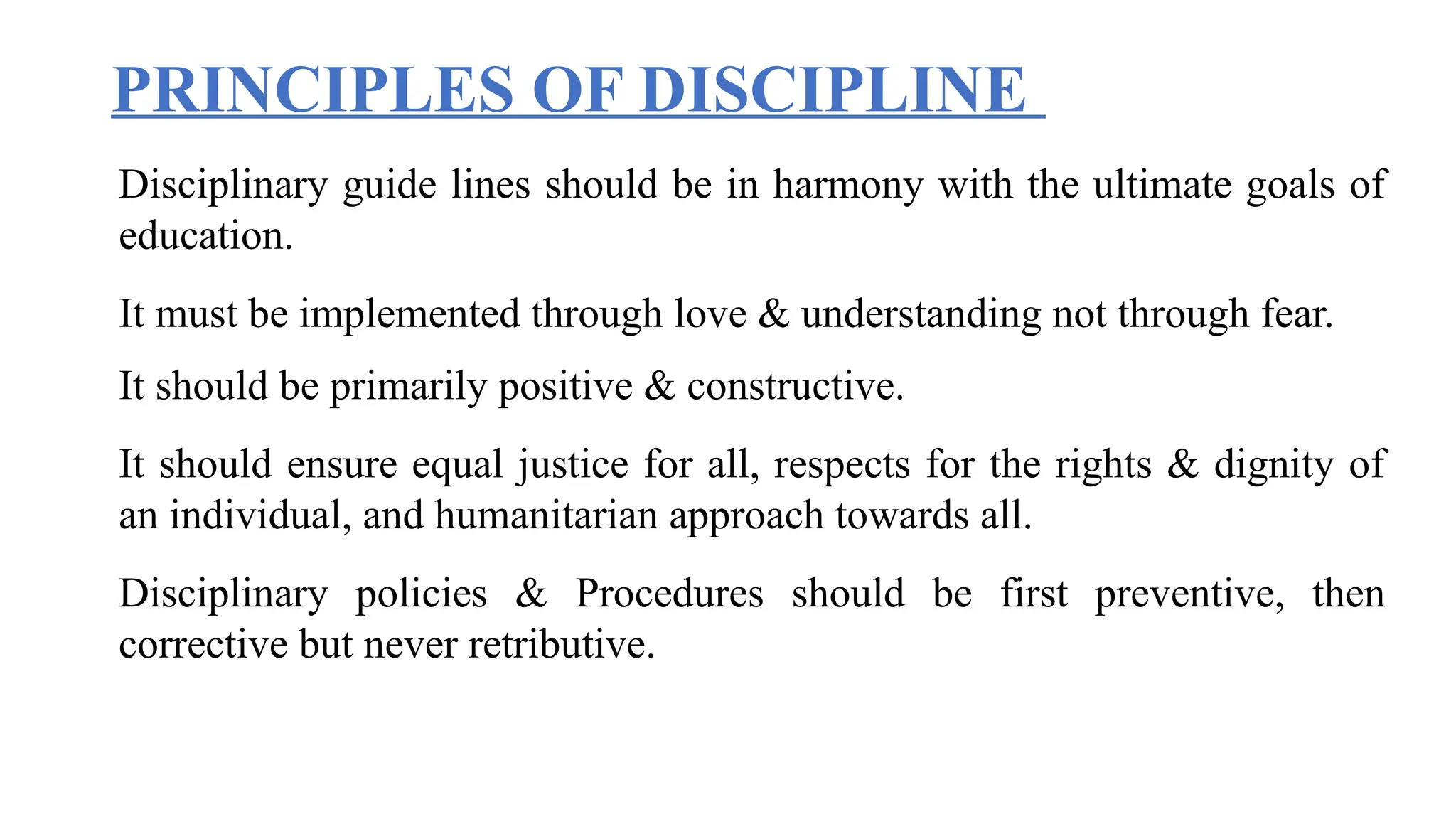 Presentatioin on discipline.pptxxxxxxxxxx | PPTX | Education