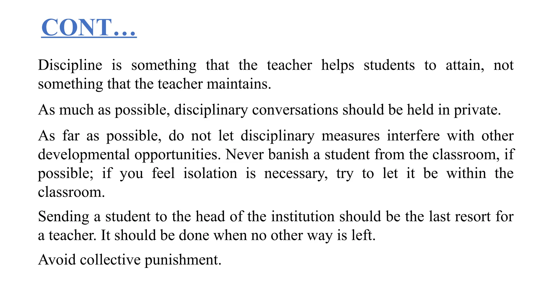 Presentatioin on discipline.pptxxxxxxxxxx | PPTX