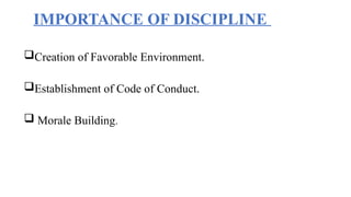 Presentatioin on discipline.pptxxxxxxxxxx | PPTX