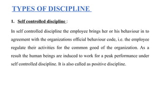 Presentatioin on discipline.pptxxxxxxxxxx | PPTX