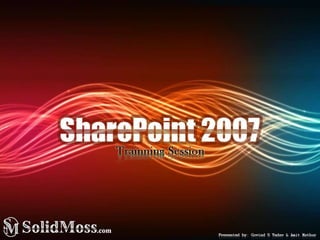 SharePoint Lists and Libraries Configuration | PPTX