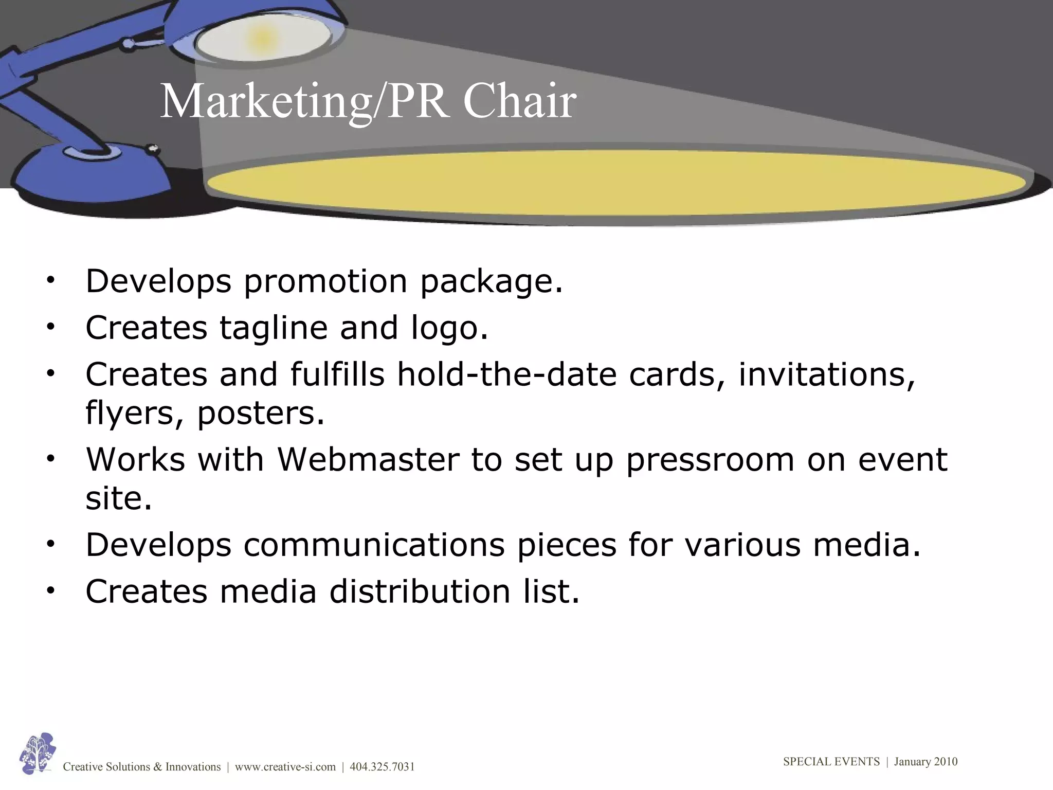 Special Events from Planning to Execution | PPT | Business | Business ...