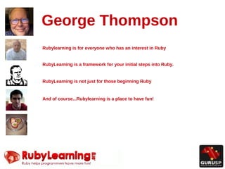 What is and how does work RubyLearning.org