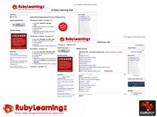 What is and how does work RubyLearning.org