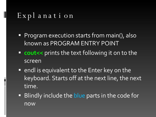 Foundations of Programming Part I | PPT