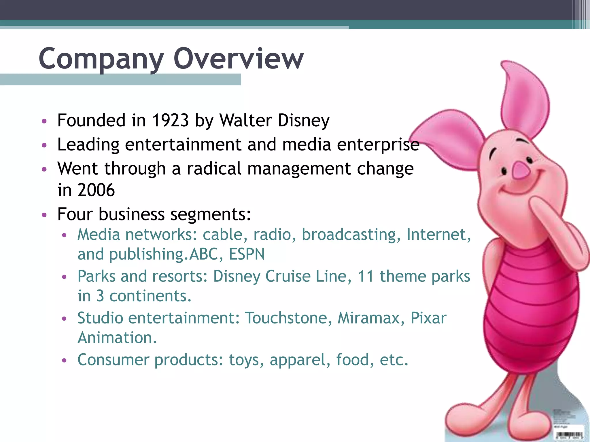 Disney management practices | PPTX