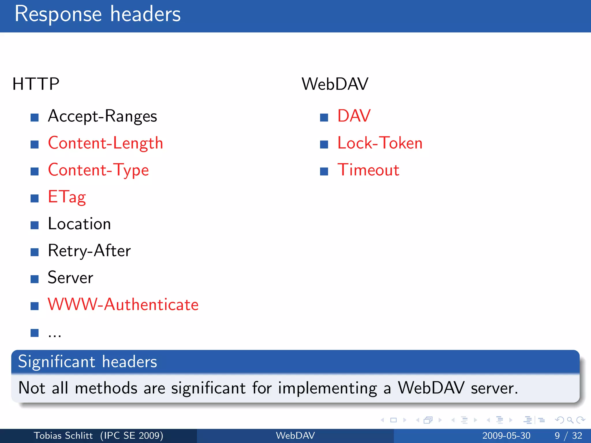 WebDAV - The good, the bad and the evil | PDF