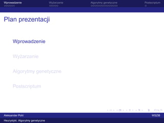 Metody probabilistyczne | PPT