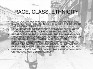 Gentrification In West Town | PPT