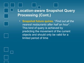Location-aware Query Processing | PPT