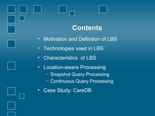 Location-aware Query Processing | PPT