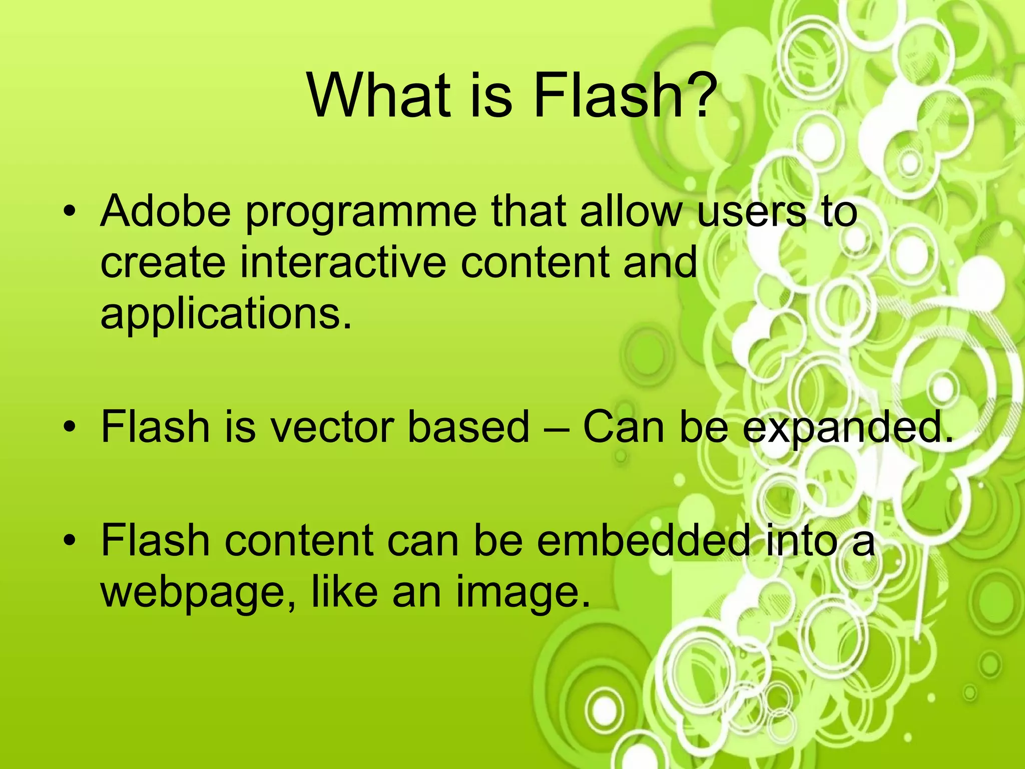 Introduction to Flash | PPT