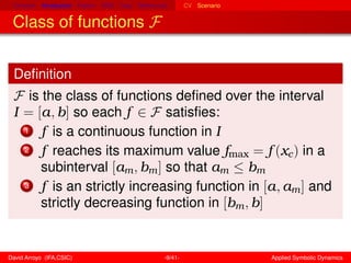 Symbolic dynamics of unimodal maps | PDF | Physics | Science
