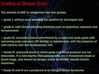 DENGUE HEMORRHAGIC FEVER | PPT