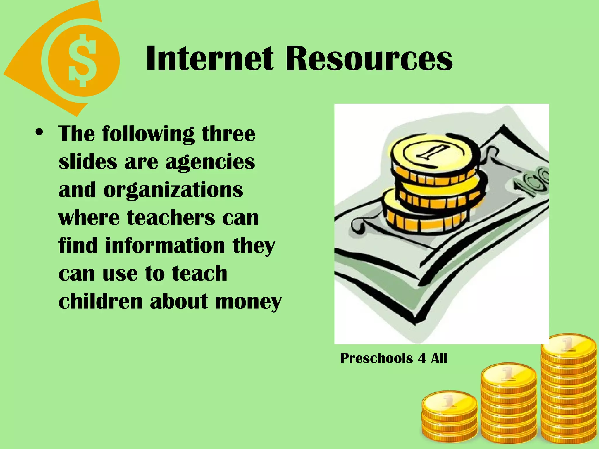 Teaching Money to Kids | PPT