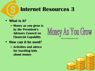 Teaching Money to Kids | PPT