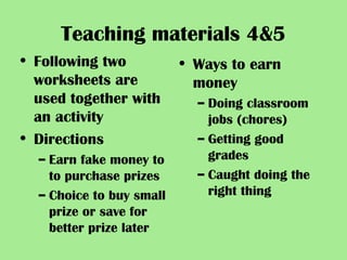 Teaching Money to Kids | PPT