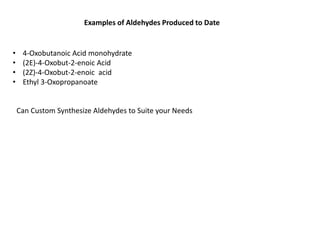Aldehydes, Incorporate | PPT