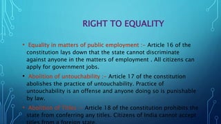 FUNDAMENTAL RIGHTS | PPTX