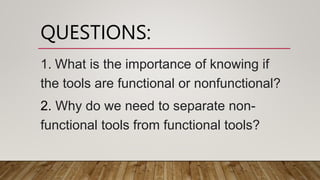 Presentation-1-2.pptx FUNCTIONAL AND NON FUNCTIONAL TOOLS | PPTX