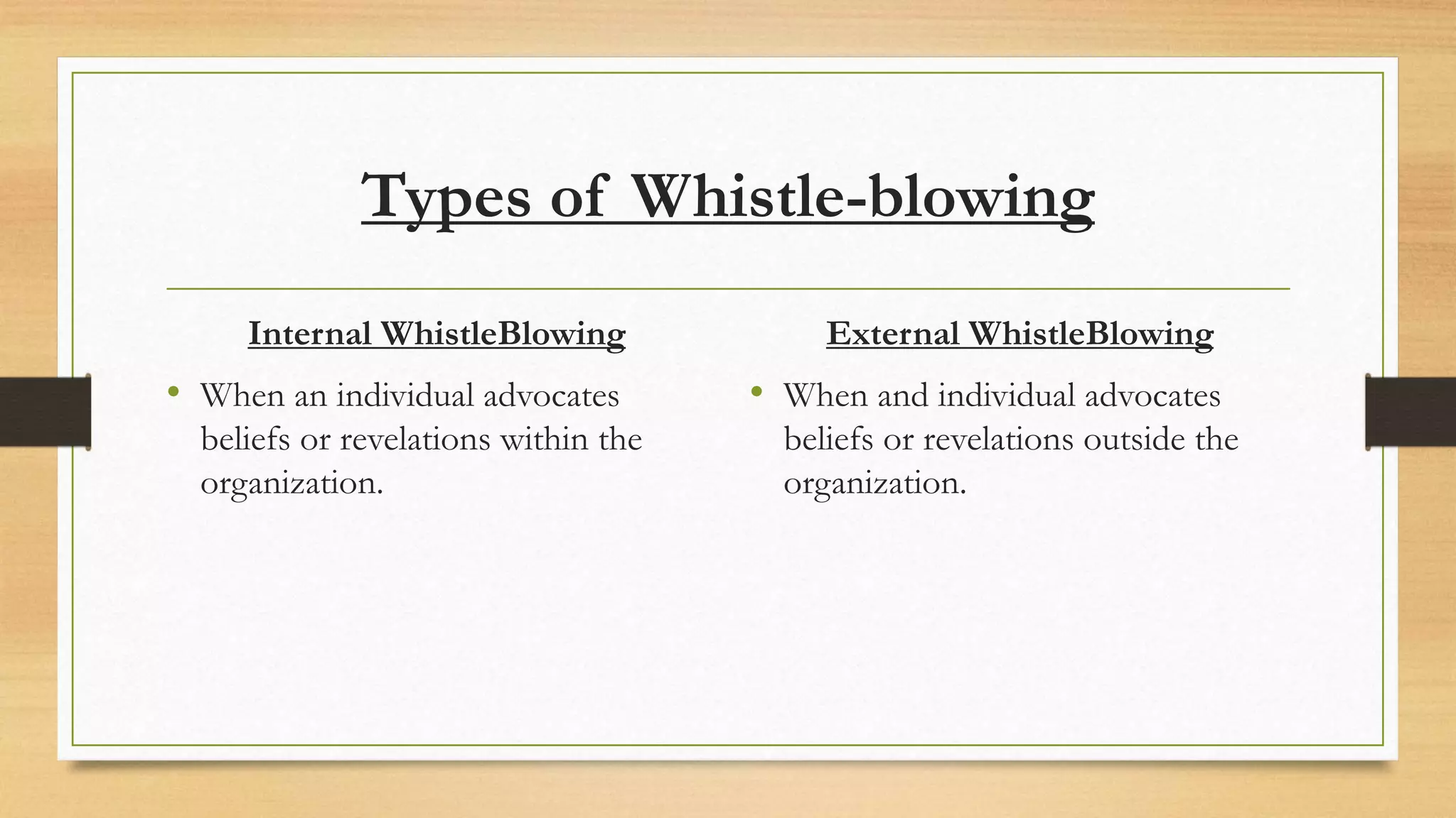Whistleblowing - Mechanism and Policy | PPTX