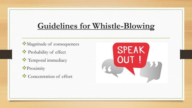 Whistleblowing - Mechanism and Policy | PPTX