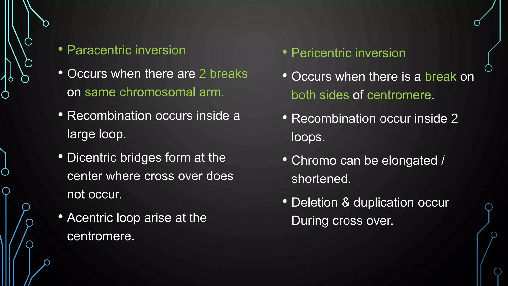 chromosomal aberrations and changes in the structure of chromosomes | PPTX
