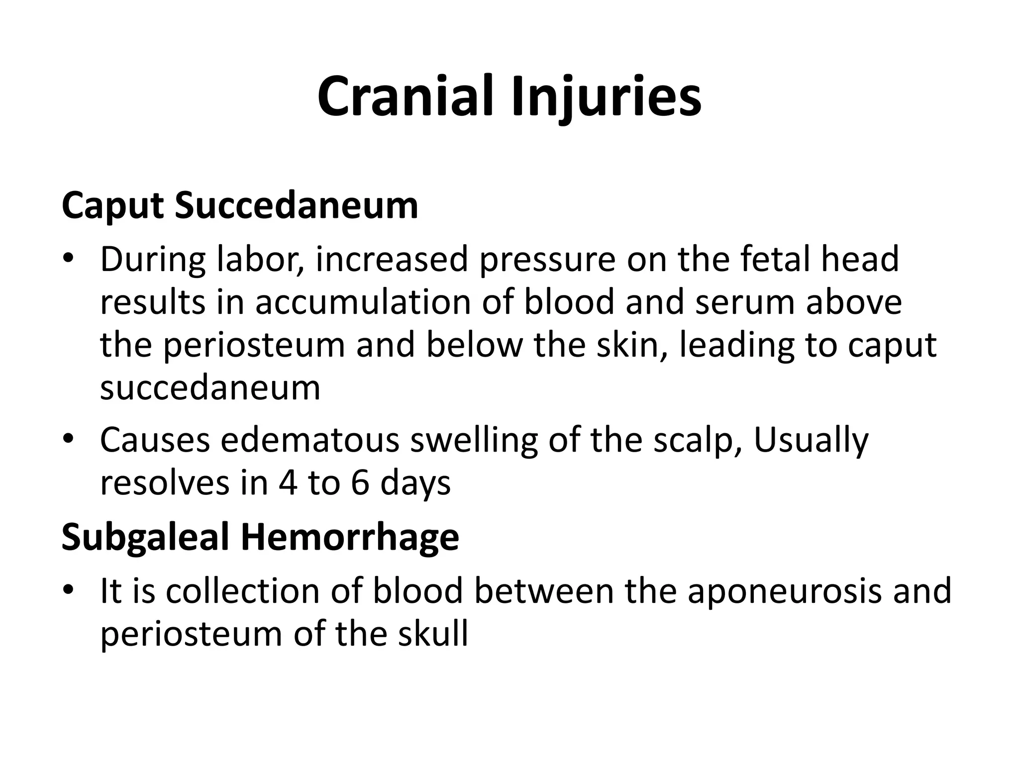 Birth Injuries | PPTX | Pregnancy | Reproductive Health