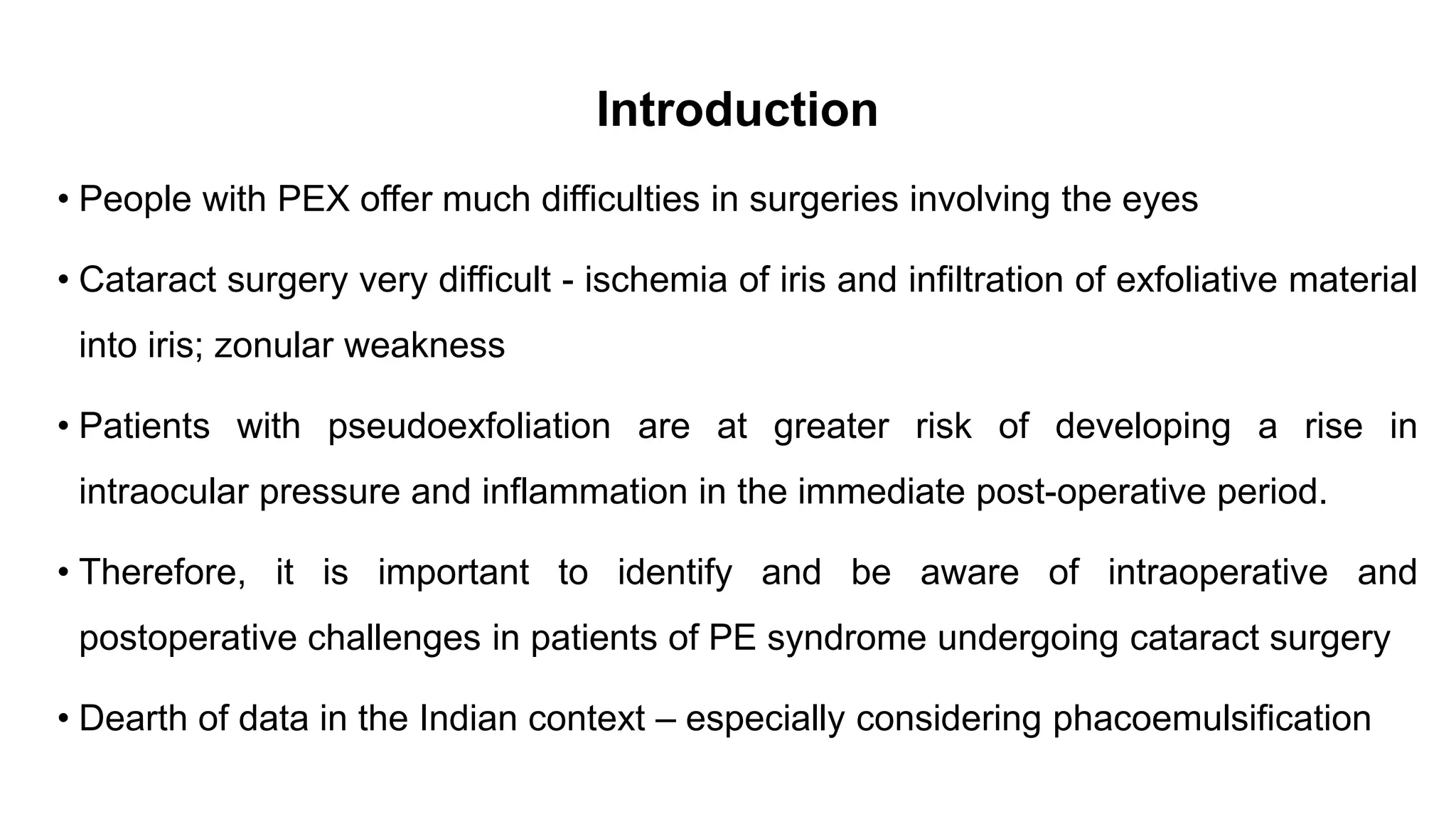 Pseudoexfoilation syndrome undergoing pseudoemulsification .pptx