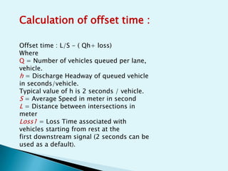 traffic light setting | PPT
