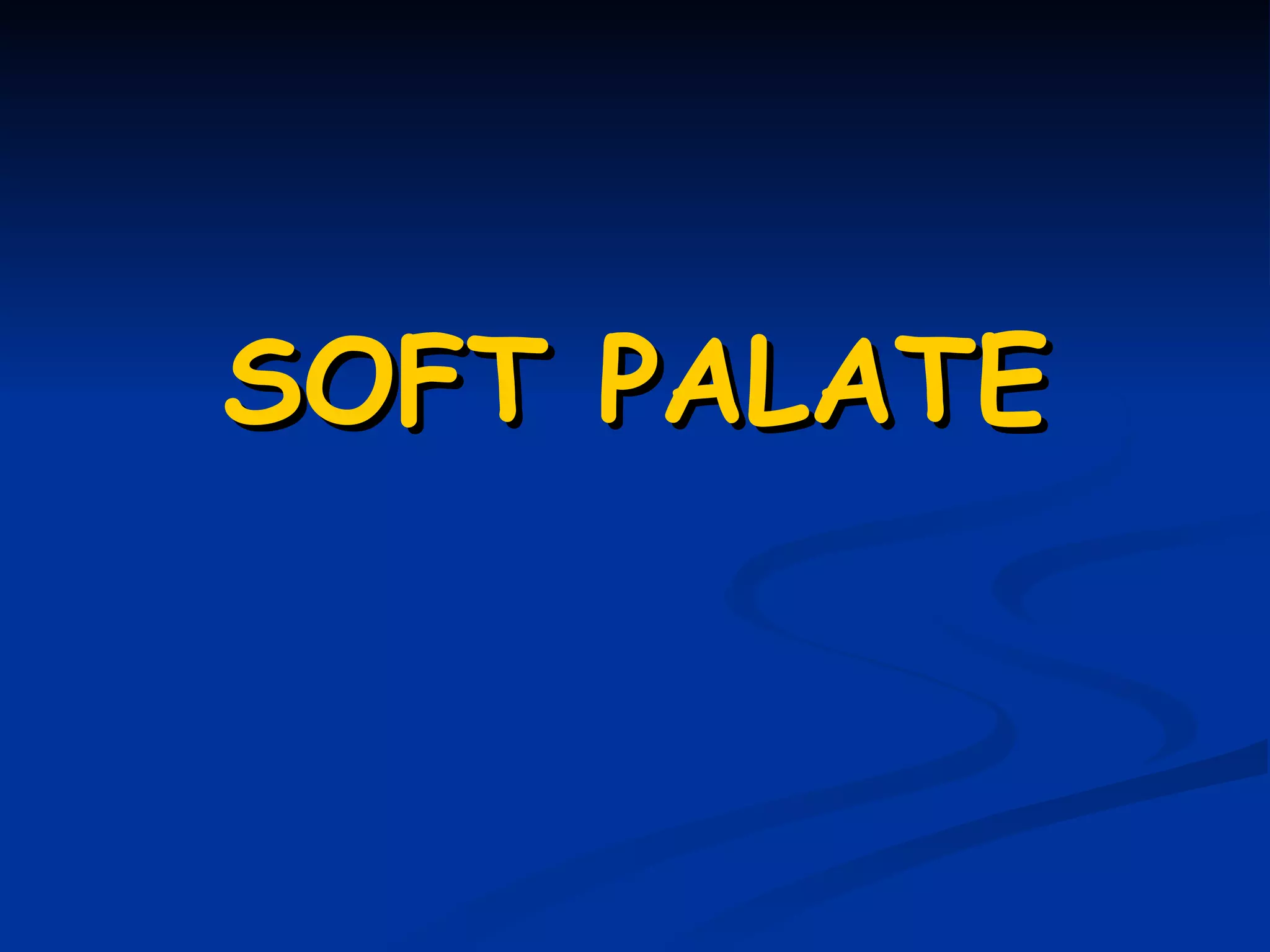 classification of soft palate and residual ridge | PPT