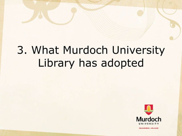 ALSR - Web 2.0 Journey at Murdoch University Library | PPT