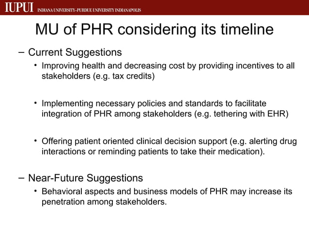 Meaningful Use of PHR | PPT