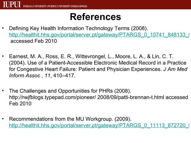 Meaningful Use of PHR | PPT | Healthcare Industry | Industries
